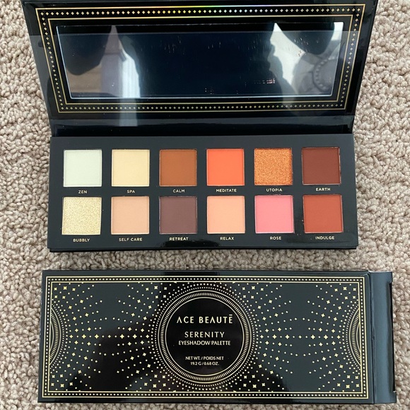 Ace Beaute | Makeup | Ace Beaute Serenity Eyeshadow Palette | Poshmark